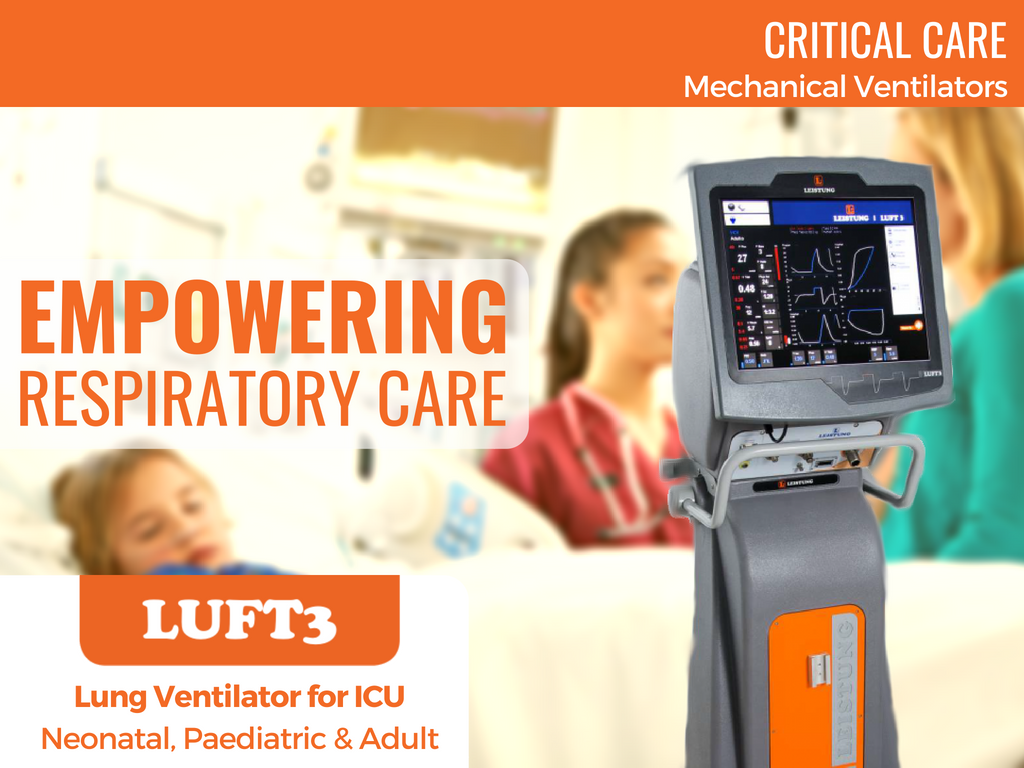 Critical Care - Mechanical Ventilators - Trade Link International Ltd